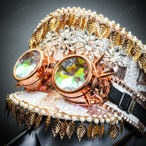 ILOVEMASKS | Accessories | Luxury Rose Gold Leaf Captain Party Military ...